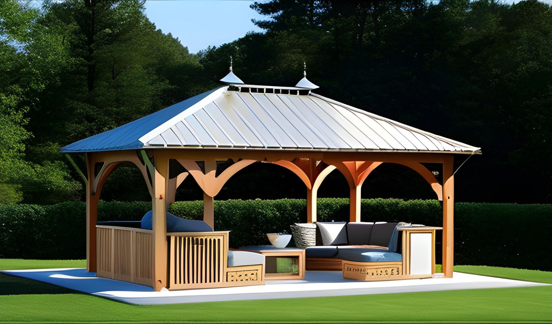 Creative Roofing Ideas for Gazebo: Materials and Designs - Myrooff.com
